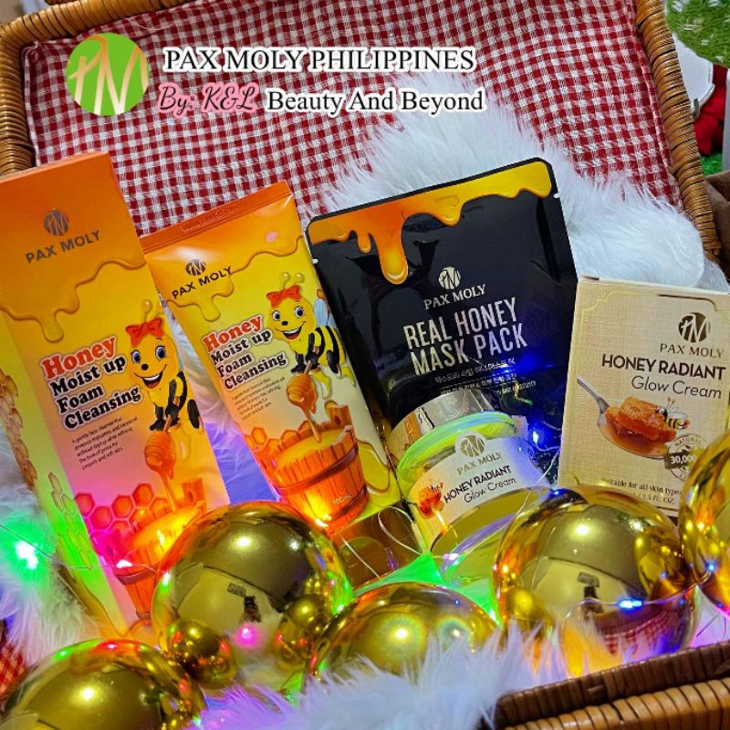 Pax moly Honey Skincare set | Shopee Philippines