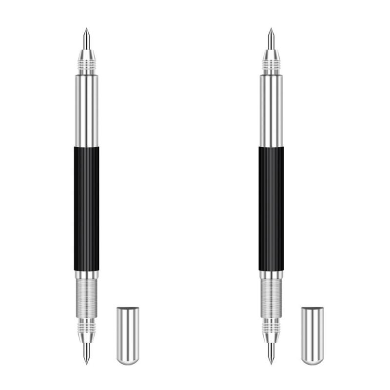 2x Tungsten Carbide Scriber Metal Scribe Tool Aluminum Etching ...