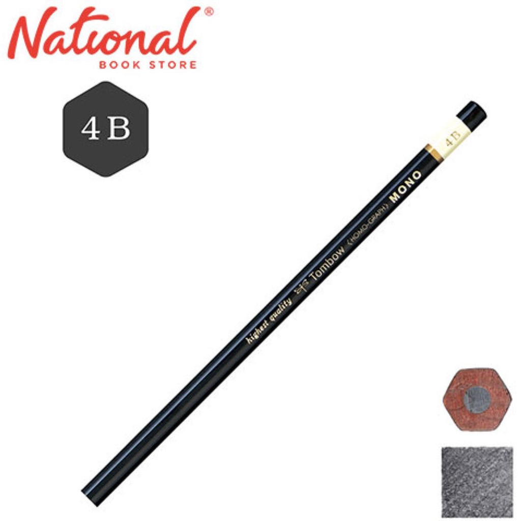 Tombow Mono Pencil, 4B - Drawing Pencil - Art Supplies | Shopee Philippines