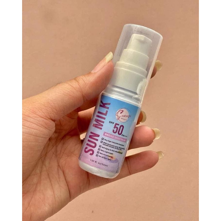 SEREESE BEAUTY SUN MILK WITH SPF50 PA++ | GANDA NATO BESS | WITH FREEBIES | Shopee Philippines