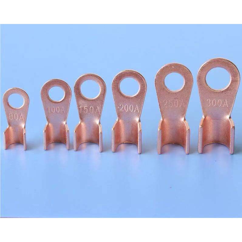 Factory direct sales open nose copper copper terminal copper wiring ear ...