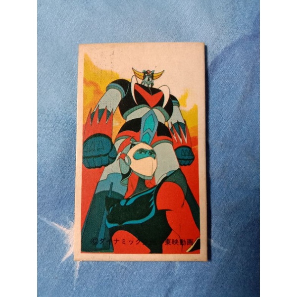 UFO ROBO GRENDIZER JAPANESE MENKO (CARD) | Shopee Philippines