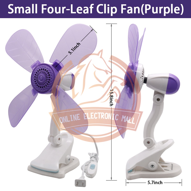 BZ Ultra-large wind portable clip-on fan with four/five wings（Factory ...