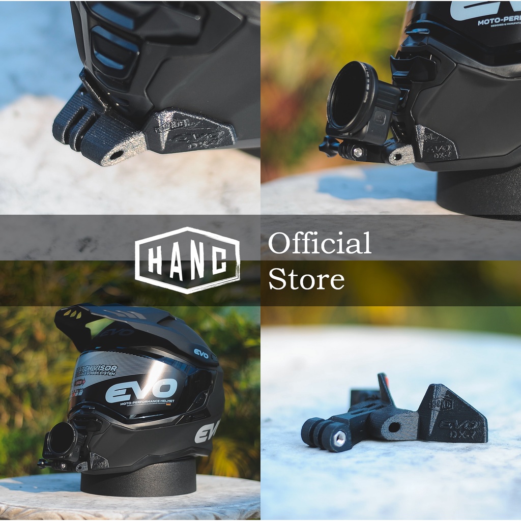 EVO DX7 DX-7 Chinmount for Gopro action camera by HANC | Shopee Philippines
