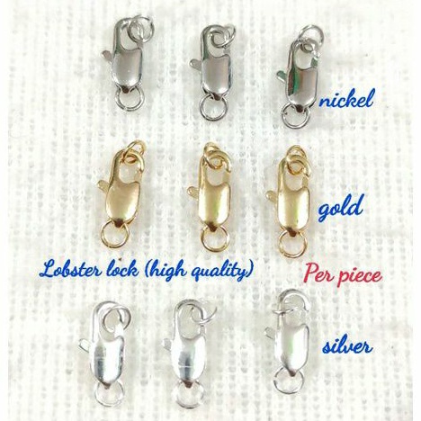 LOBSTER LOCK HIGH QUALITY w/RING | Shopee Philippines