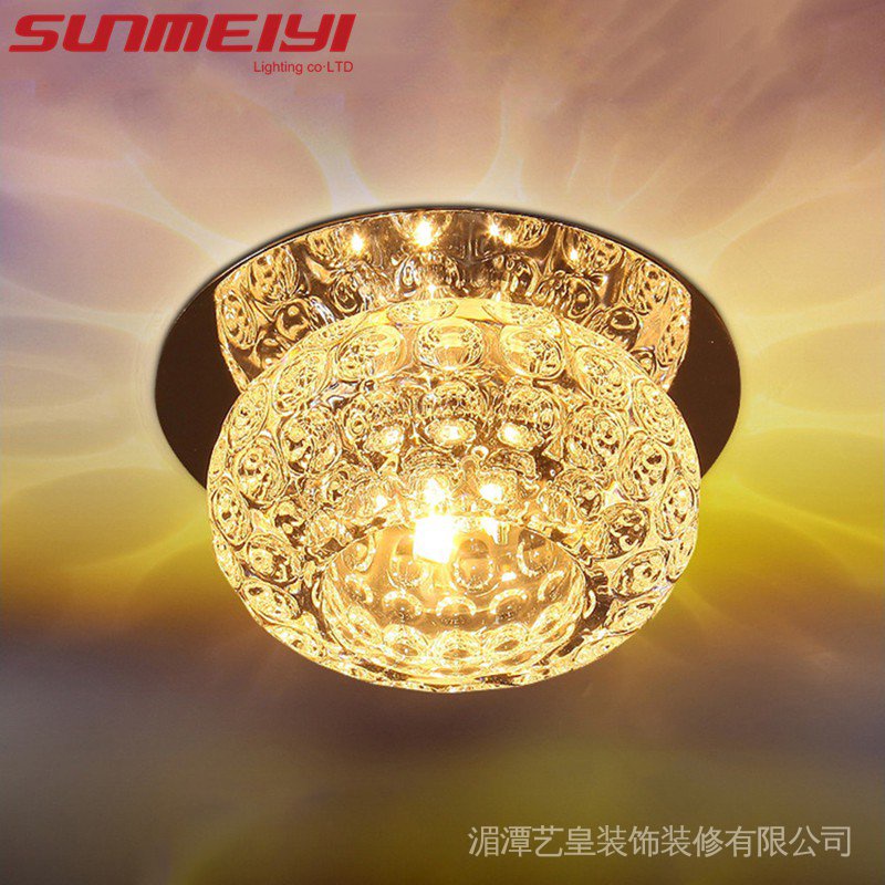 SUNMEIYI Ceiling lamp Crystal LED Ceiling Lights for living room ...
