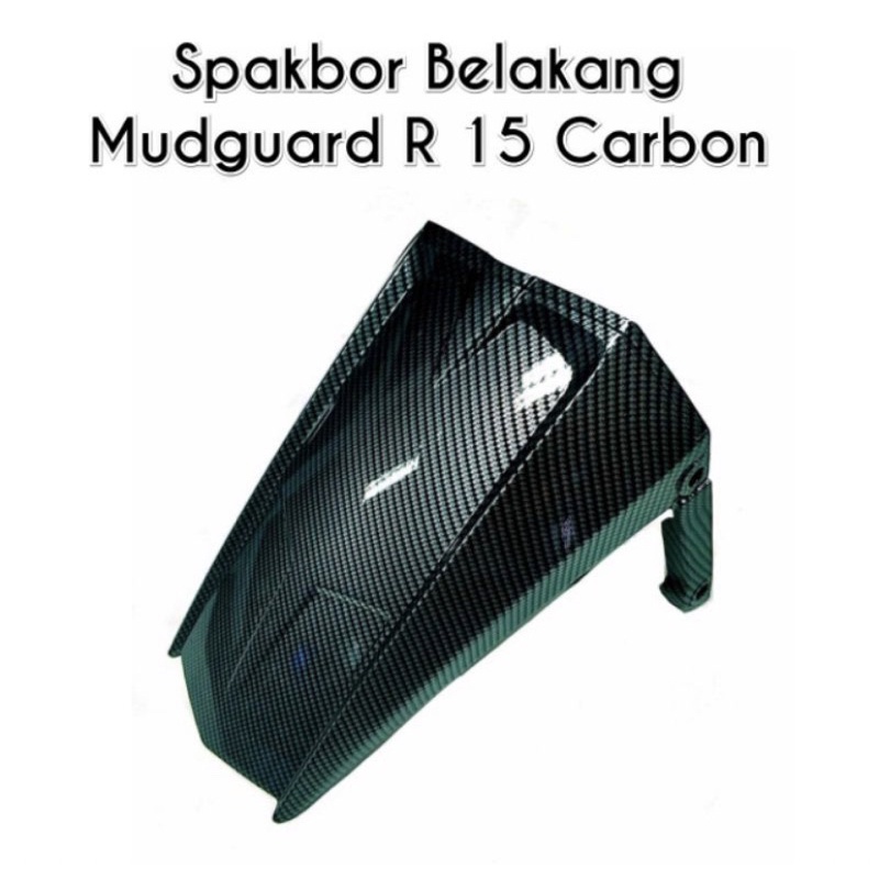 Hugger arm / Rear Fender yamaha R15 V3 carbon nemo original pnp ...