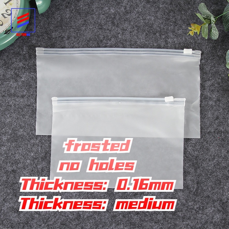 High-quality EVA Rectangle Zipper Bag Storage Bag Frosted Film Bag ...