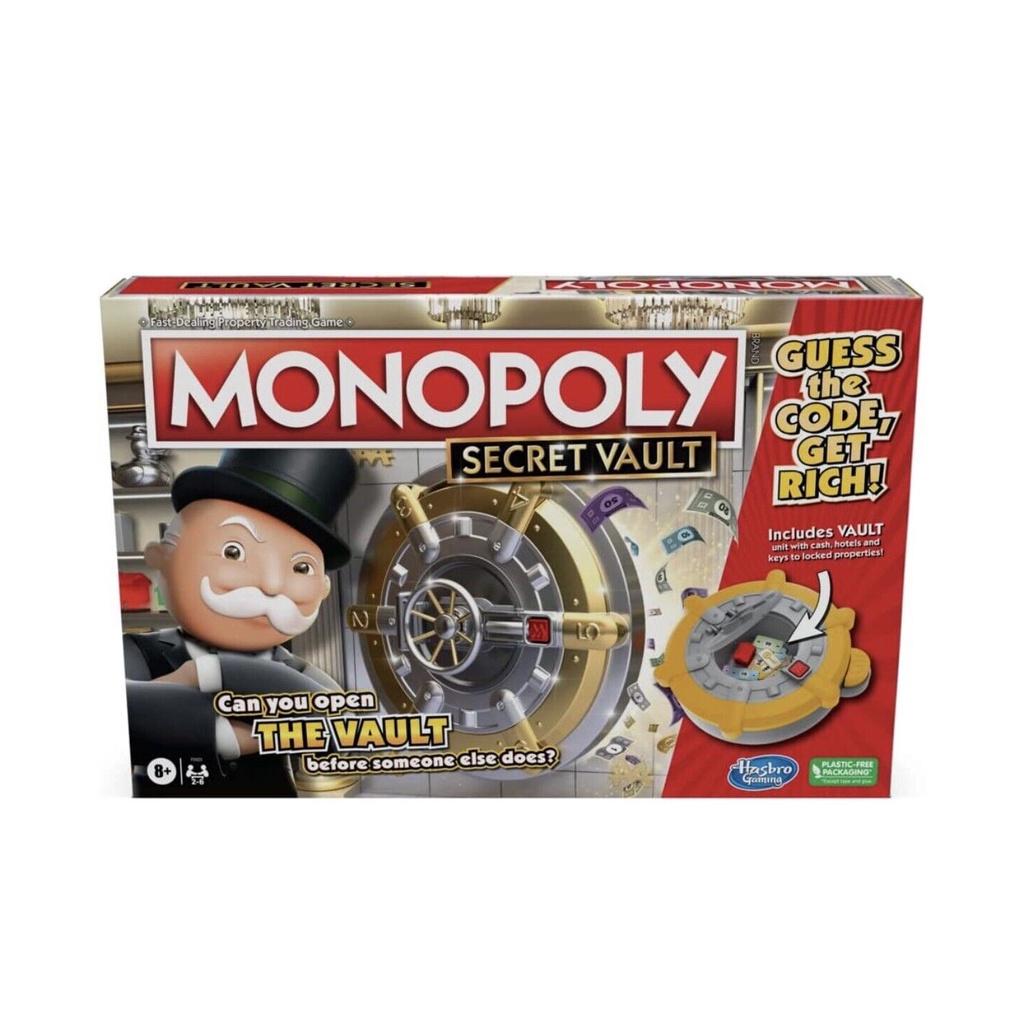 Monopoly Secret Vault Board Game | Shopee Philippines