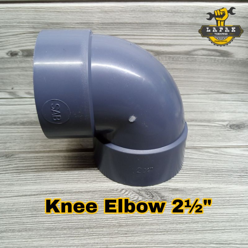 Knee Keni Elbow PVC 21⁄2" AW Pipe Connection Fitting 2 1/2 Inch ...