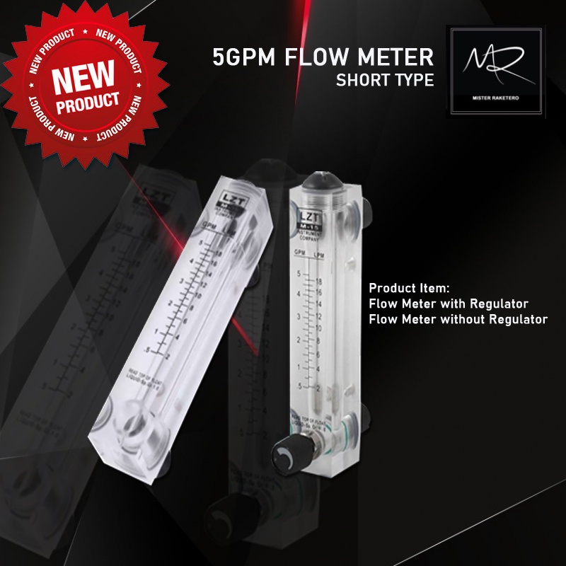 WATER FLOW METER PANEL 5GPM | Shopee Philippines