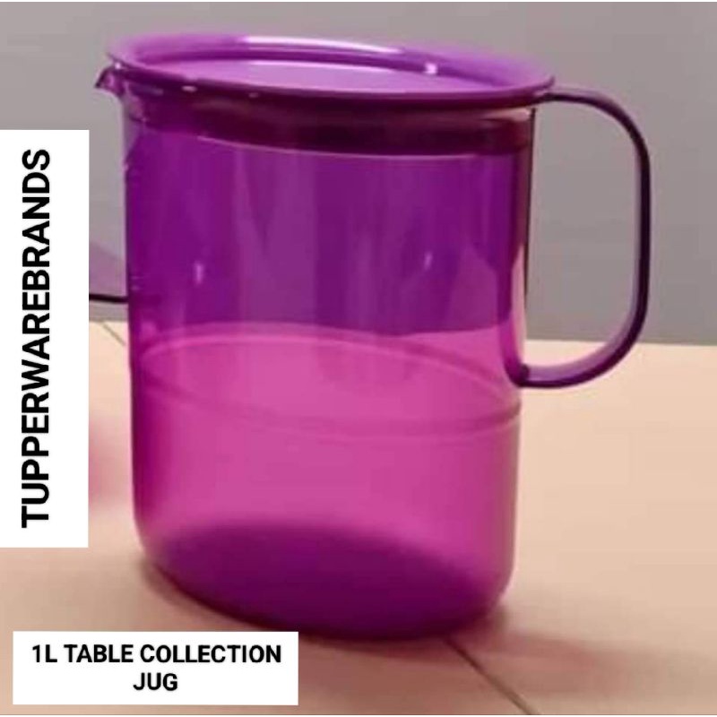 TUPPERWARE 1L TABLE COLLECTION JUG | Shopee Philippines