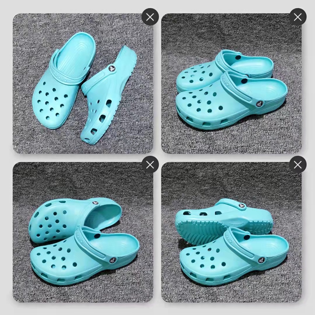 crocs Beja series of hole shoes for men and women, ECO | Shopee Philippines