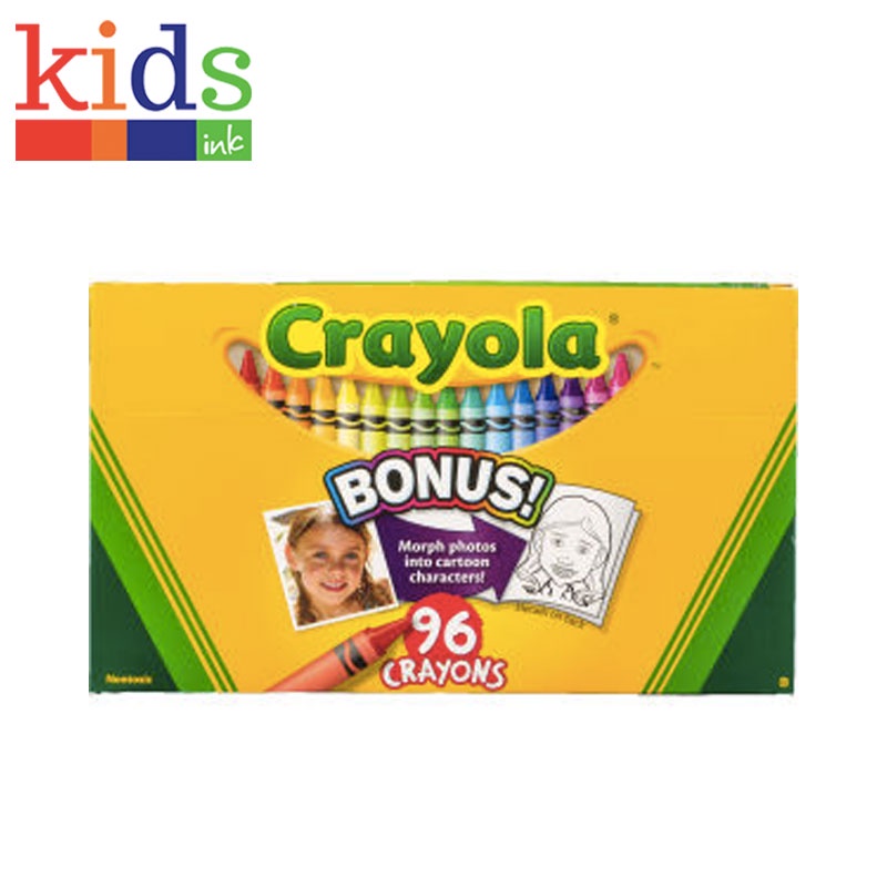 Crayola Classic Crayon 96clr Nonpeggable - Kids Ink | Shopee Philippines