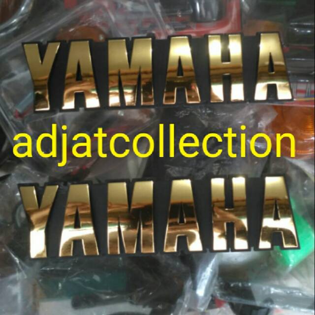 Yamaha Sticker Emblem For RX King RX Special 3D Embossed 2pcs | Shopee ...
