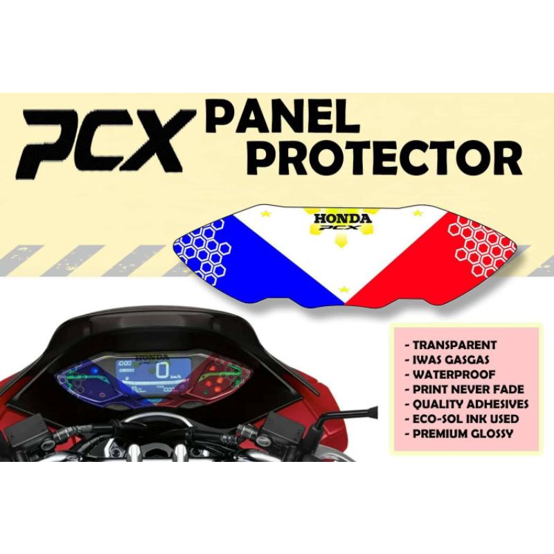 PCX 160 Printed Panel Gauge Protector / Panel gauge Protector / Screen ...
