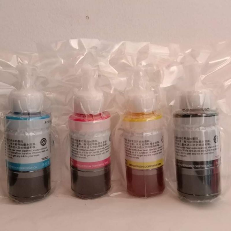 epson printer orig ink 672 cmyk | Shopee Philippines