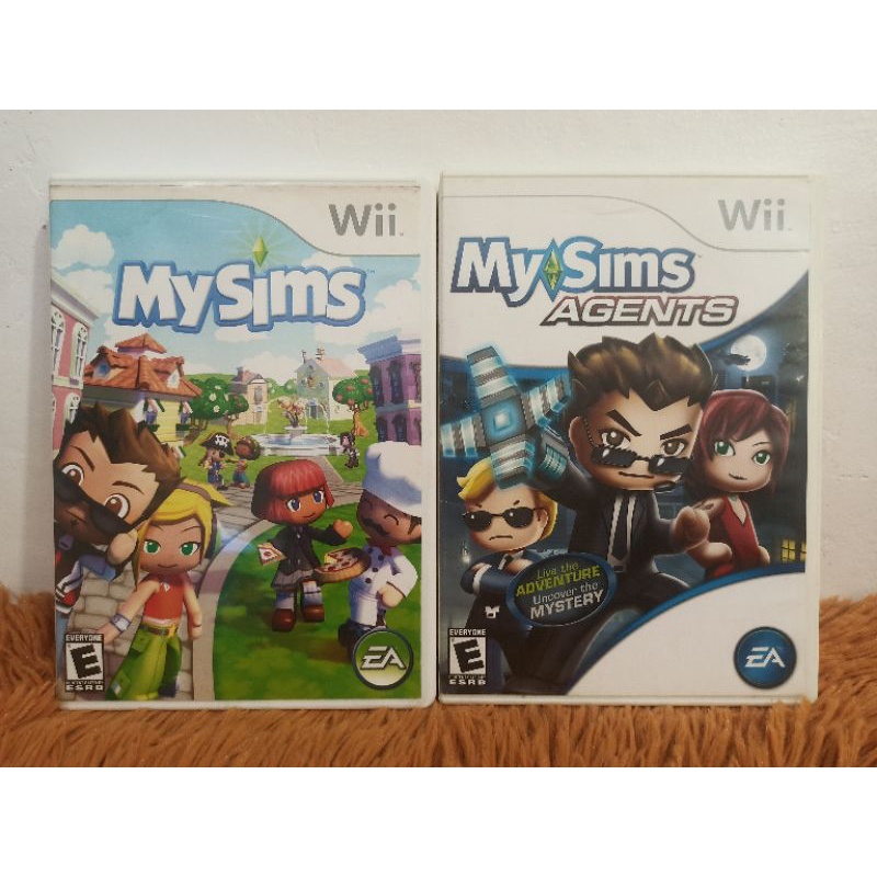 Nintendo Wii My Sims & My Sims Agents (Original US) | Shopee Philippines