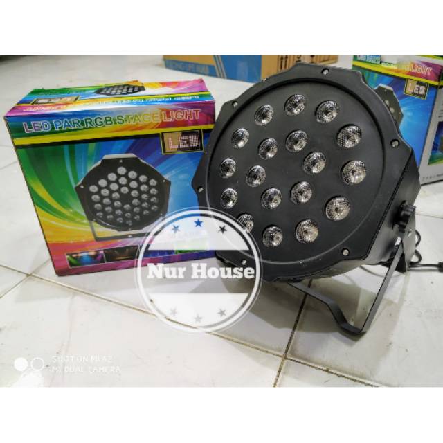 MATA 18-eyes rgb led Stage Spotlight With Sound sensor dmx socket ...