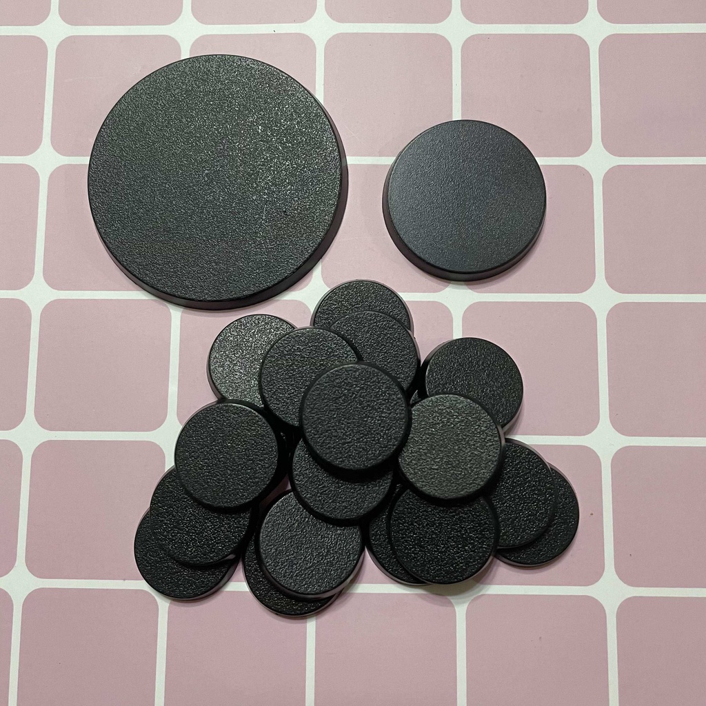 25/40/50/60/80/100MM Round Base Plate Resin Model Model Periphery ...