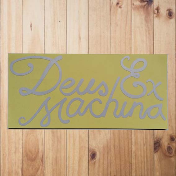 Sticker Deus Ex Machina White NA | Shopee Philippines