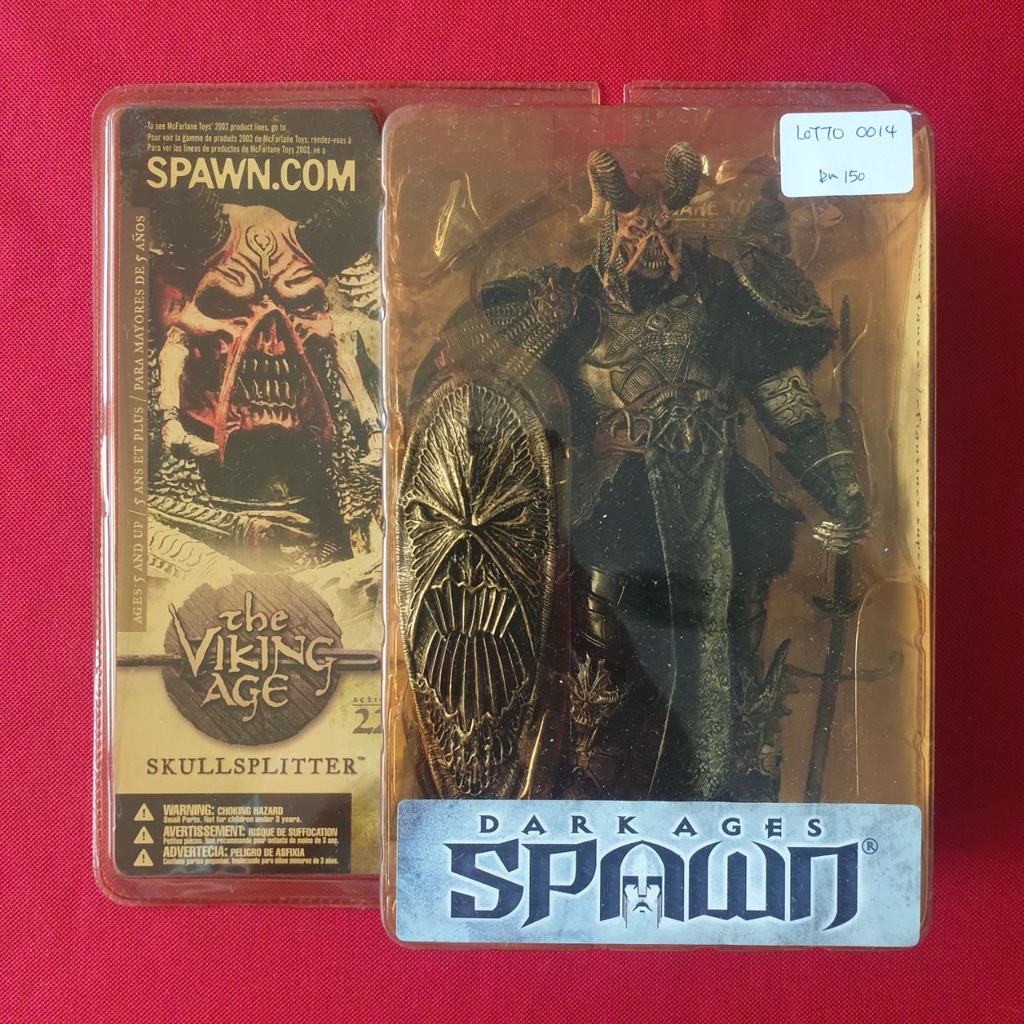 Spawn Dark Ages The Viking Age Skullsplitter McFarlane Toys | Shopee ...