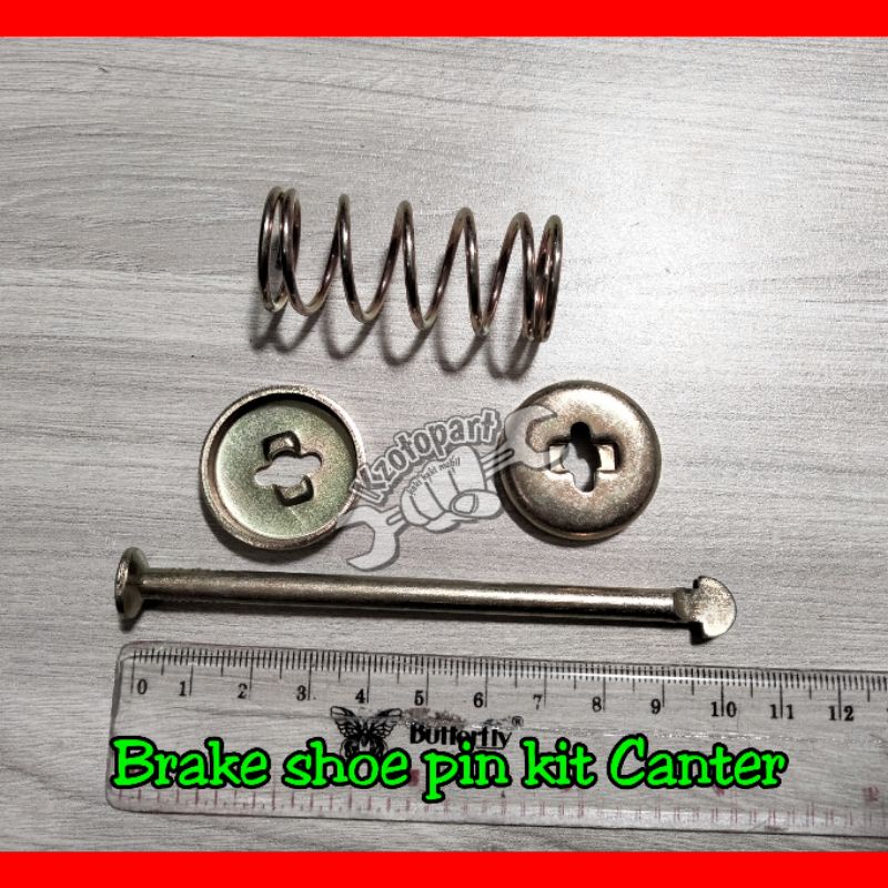 Brake lining nails brake shoe pin kit canter ps125 turbo | Shopee ...
