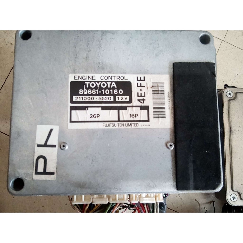 Computer box for Toyota Corolla 4E-FE 89661-10160 Japan surplus ...