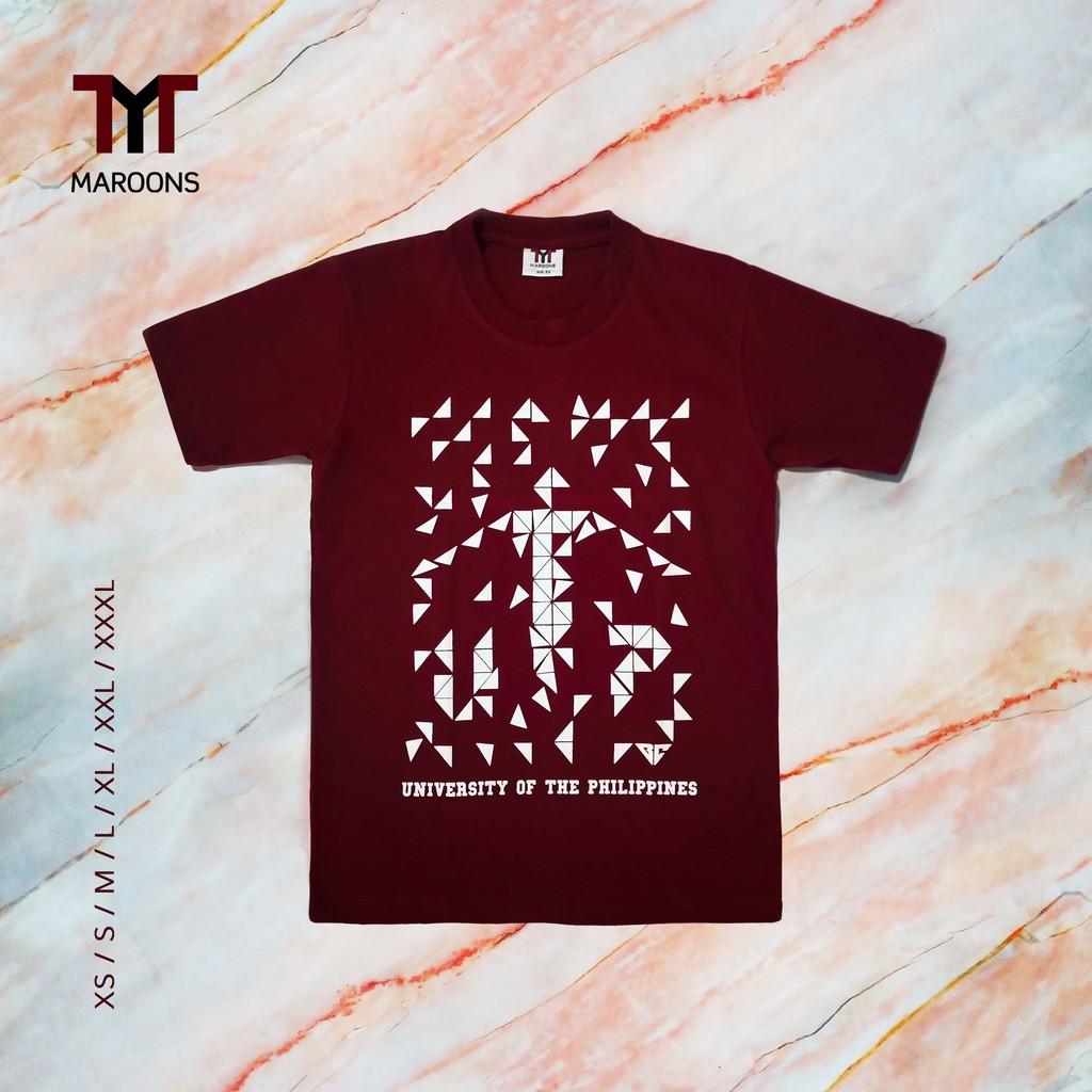 Maroons- UP Shirt Abstract ver. University of the Philippines | Shopee ...