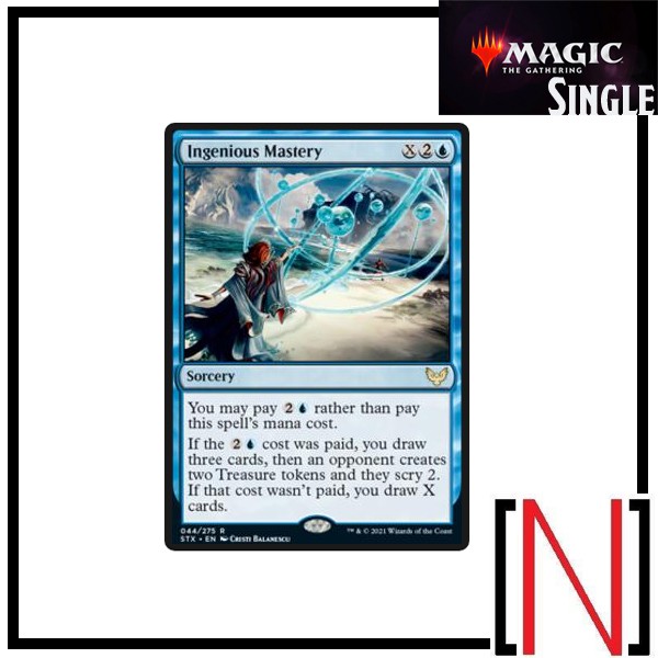 [MTG][Single][STX] Ingenious Mastery Rare [English] | Shopee Philippines