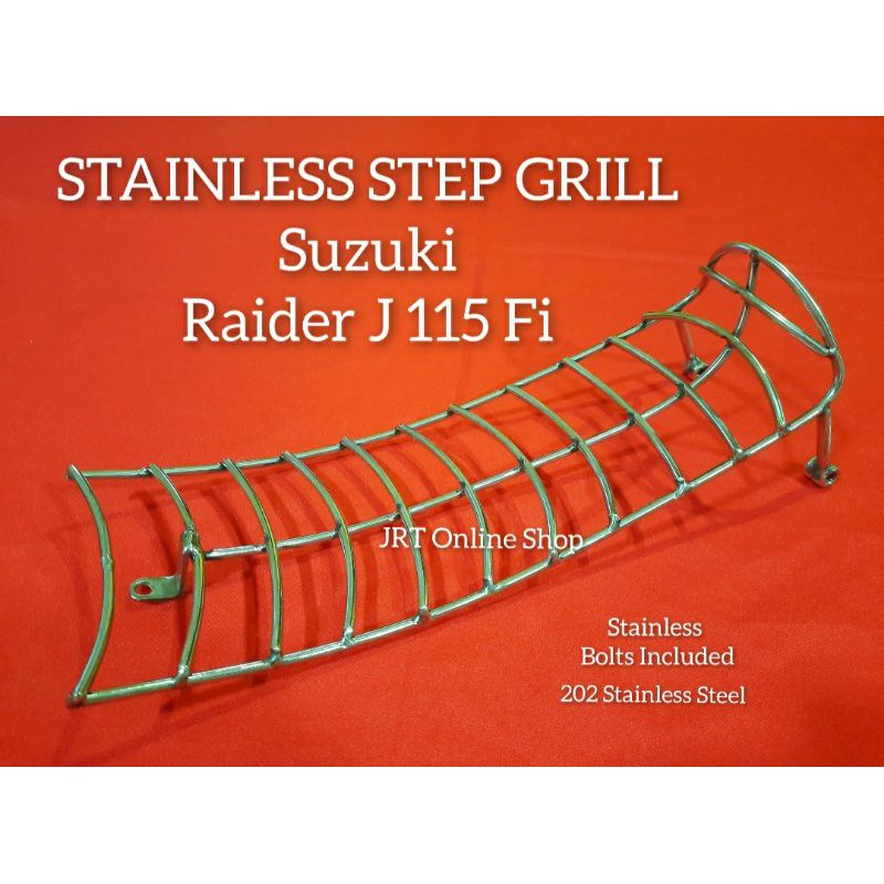 Stainless Step Grill for Raider J 115 Fi | Shopee Philippines