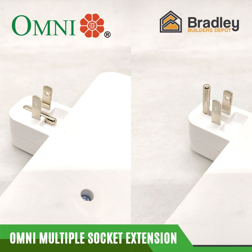 Omni Multiple Socket Extension Adapters (3 gang or 4 gang) | Shopee ...