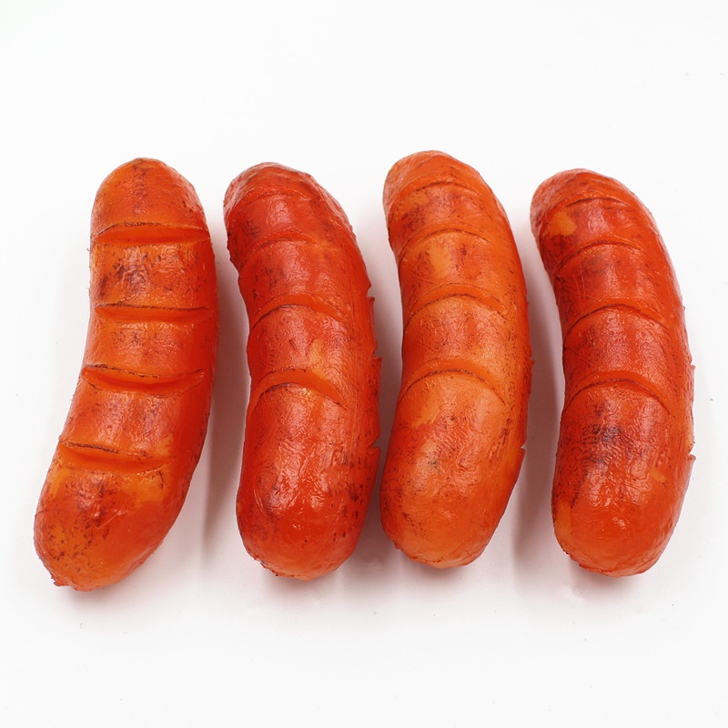 1PC Artificial Hot Dog Fake Sausage Simulated Food Model Lifelike Food ...