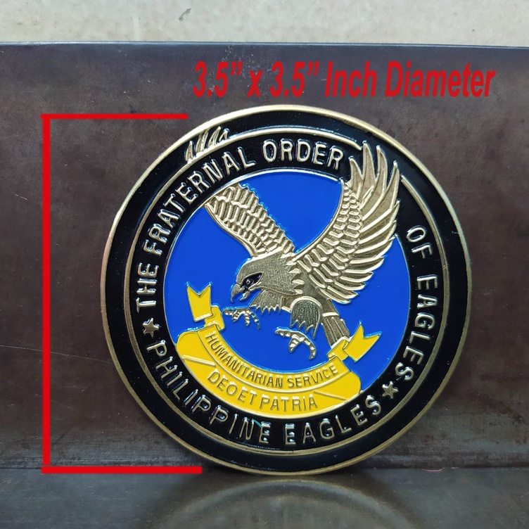 Kuya Ate Metal Car Motorcycle MC Emblem The Fraternal Order of Eagles ...
