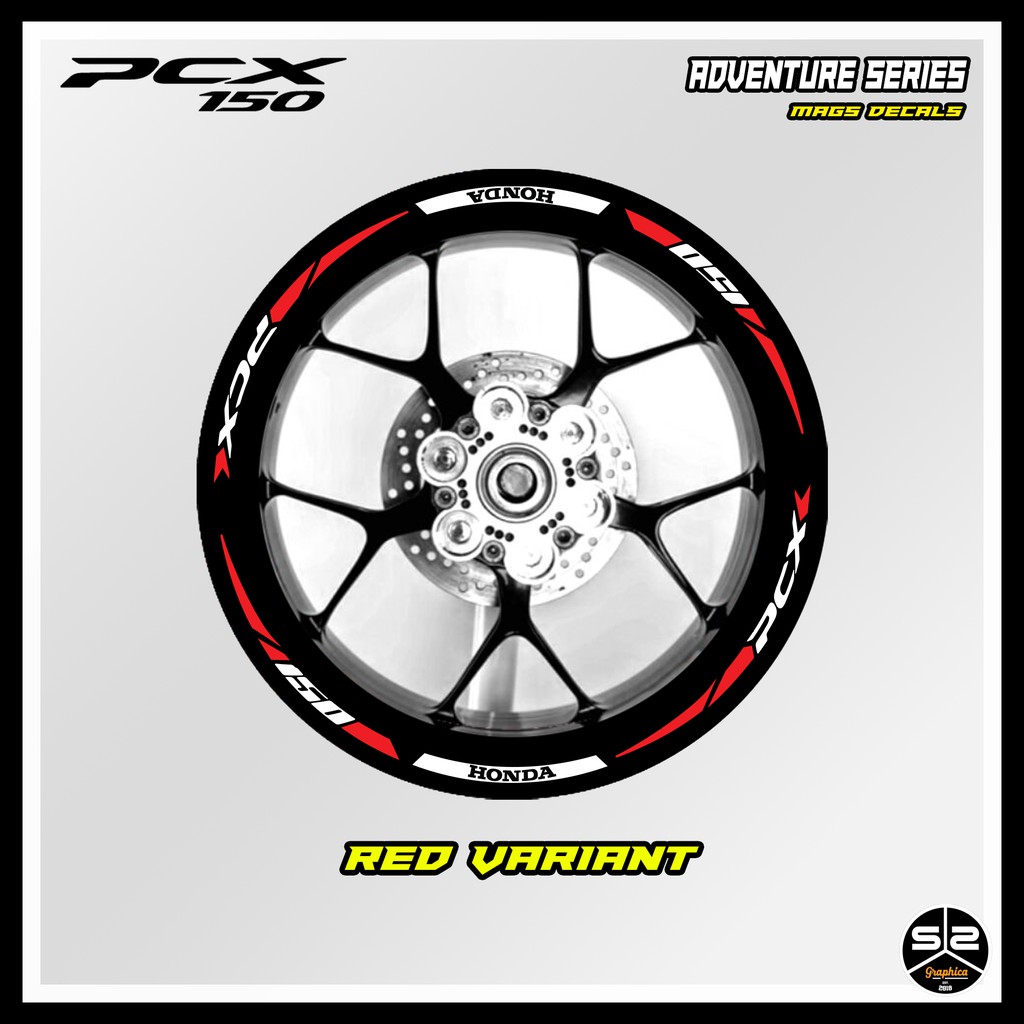 Honda PCX Mags Decals - Adventure Series | Shopee Philippines