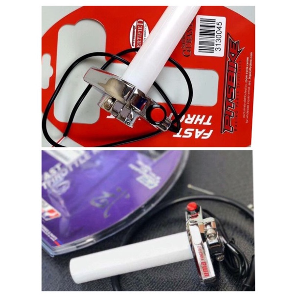 UMA PITSBIKE QUICK THROTTLE RACING w/ CABLE UNIVERSAL Raider150 XRM ...