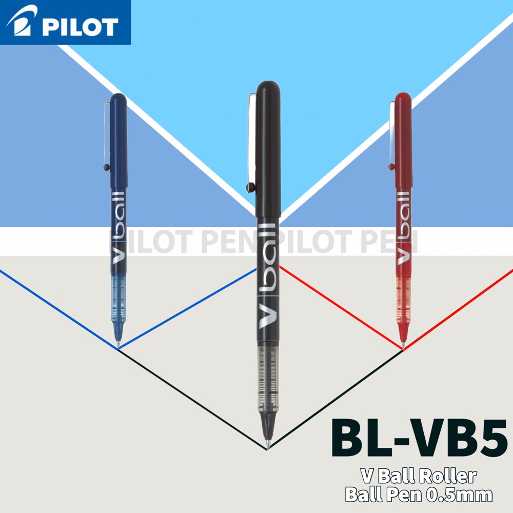 Pilot BL-VB5 | VB7 V Ball Roller Ball Pen 0.5mm | 0.7mm | Pilot Pen ...