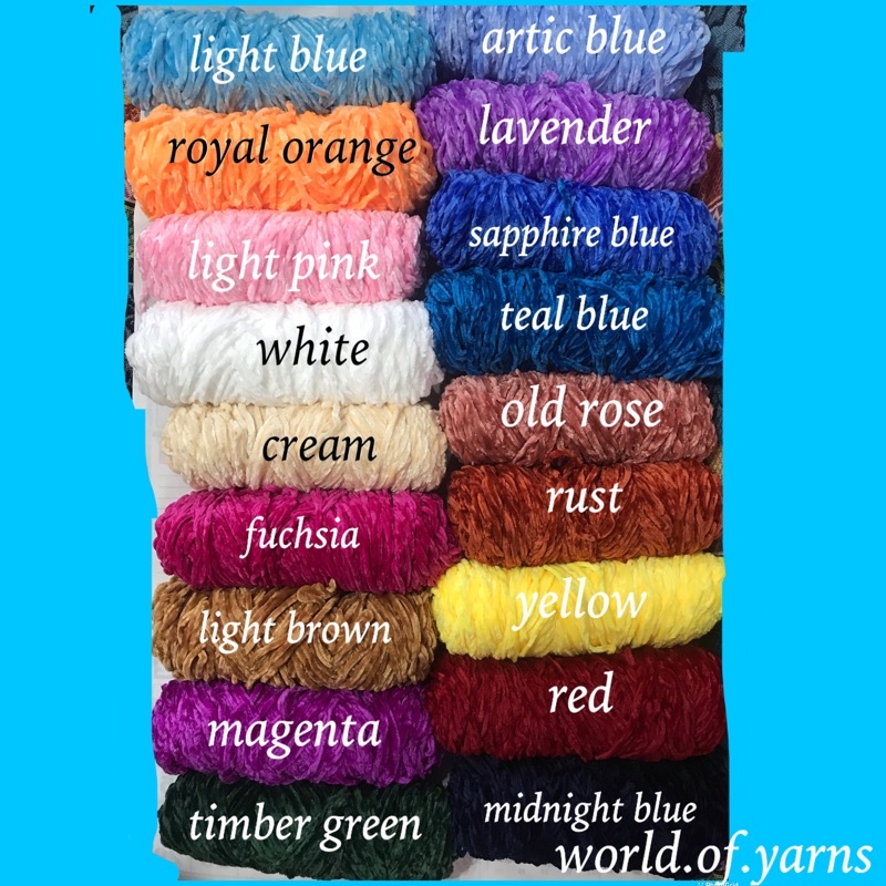 W.O.Y>Part 1>Velvet Yarn Soft Protein Cashmere(approx.95-100 grams,1 ...