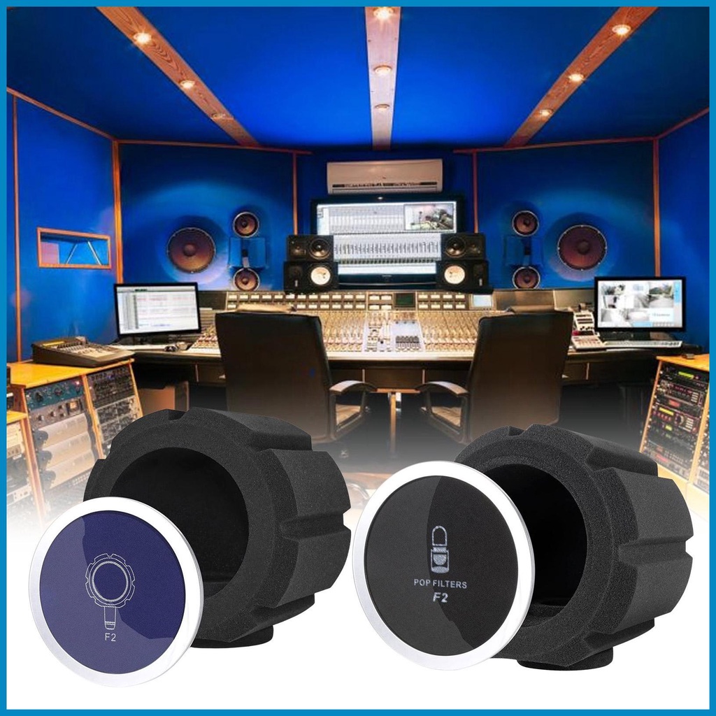 Microphone Soundproof Acoustic Foam Portable Isolation Sponge Cover for ...