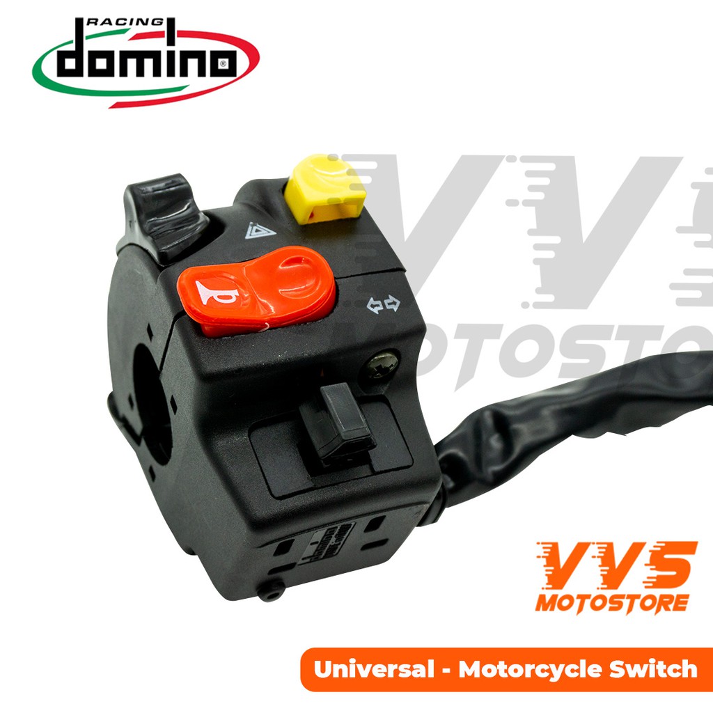 Domino universal Motorcycle Handlebar switch Right Mount On Off Switch ...