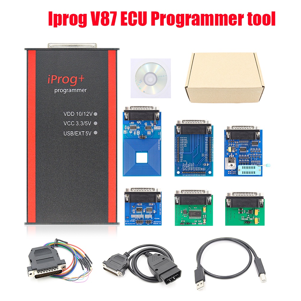 Iprog+ Iprog Pro Programmer Support IMMO + Mileage Correction + Airbag Reset till the year 2019 ...