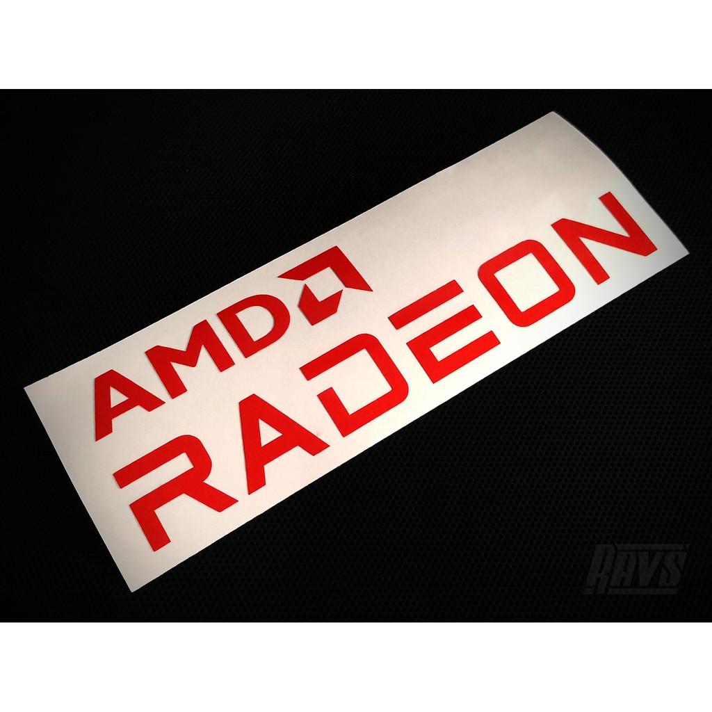 RADEON Decal / cutout vinyl sticker | Shopee Philippines