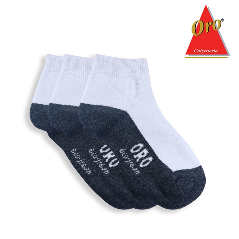 ORO Children's Socks 3 Pairs Assorted Designs for Ages 4 to 7 (3CP47S ...