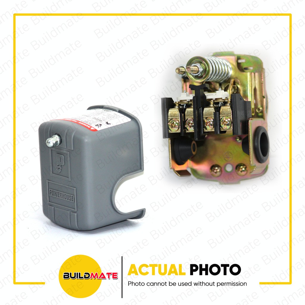 Buildmate x POWERHOUSE USA Pressure Switch for Water Pump 220-240v 50 ...