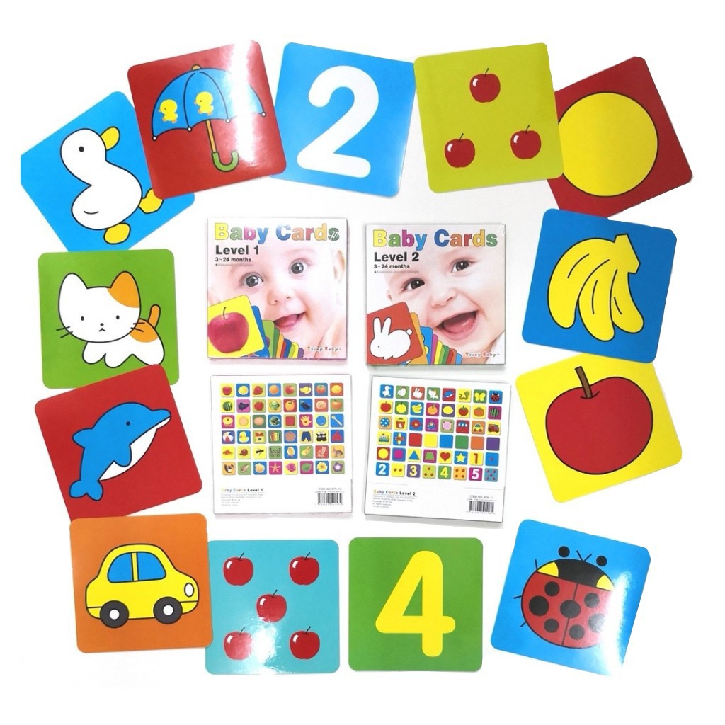 BABY FLASH CARDS #978 3-24 months MONTESSORI VISUAL | Shopee Philippines