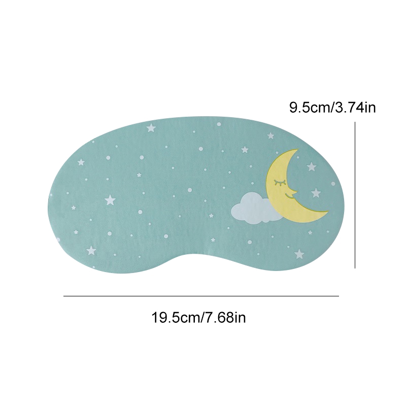 3D Soft Padded Shading Eye Mask Sleep Eyeshade Cartoon Starry Sky Eye ...