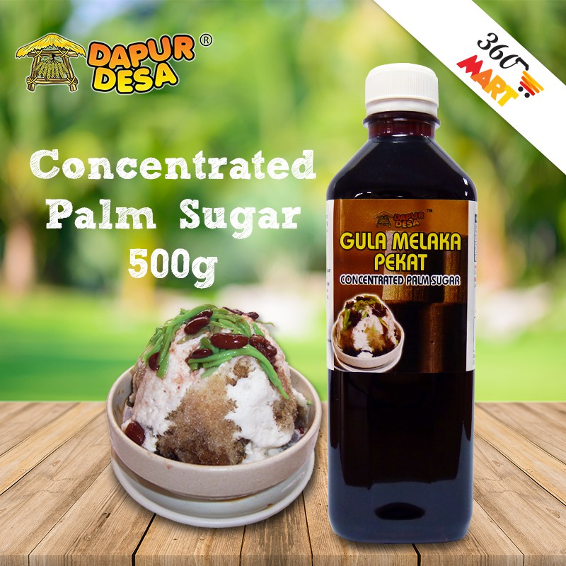 Dapur Desa Concentrated Palm Sugar (Gula Melaka Pekat) 500g | Shopee ...