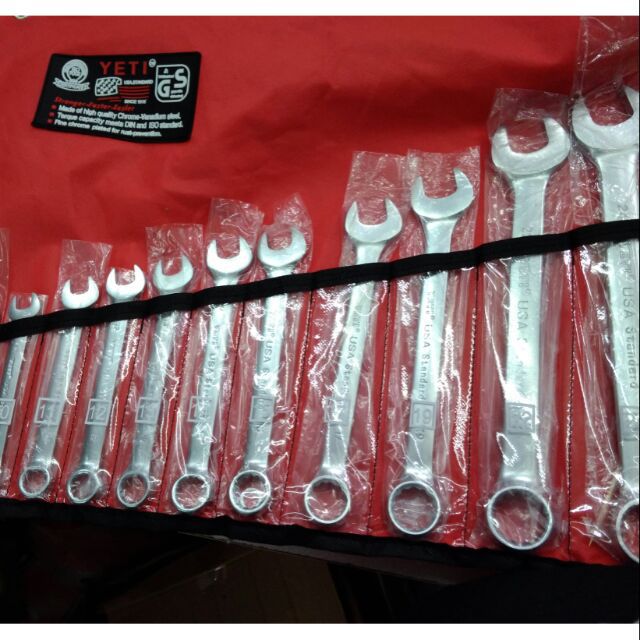 COD YETI 12PCS COMBINATION WRENCH | Shopee Philippines