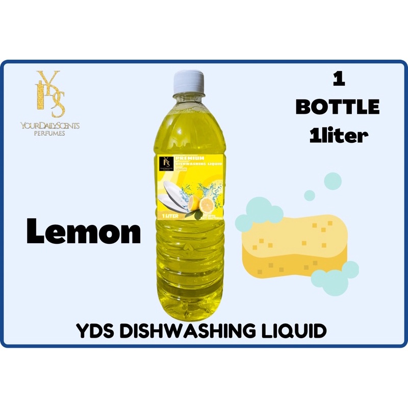 Dishwashing Liquid Lemon Scents 1L by YDS | Shopee Philippines