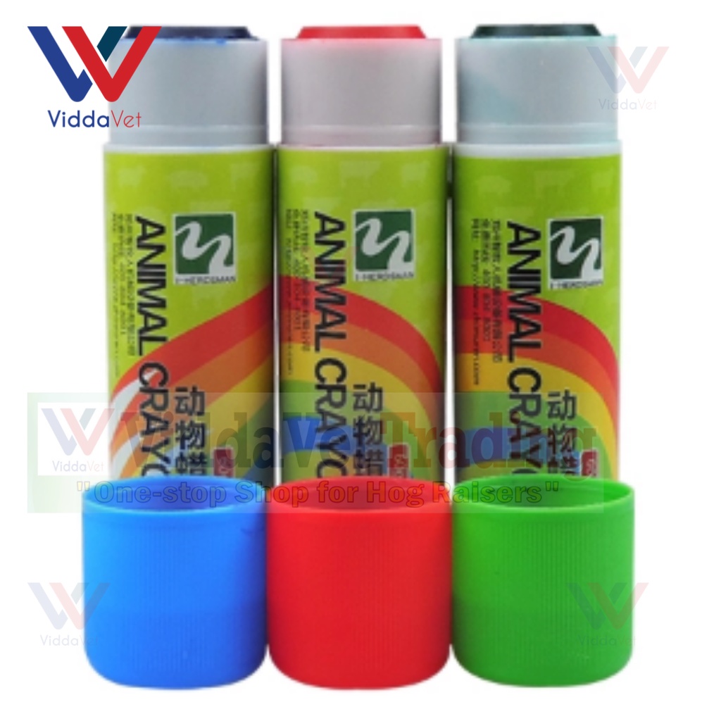 Crayon Marker for animals (1Piece) Viddavet marking crayon livestock ...